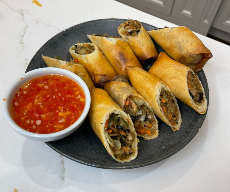 Vegetarian Spring Rolls - Kwokspots